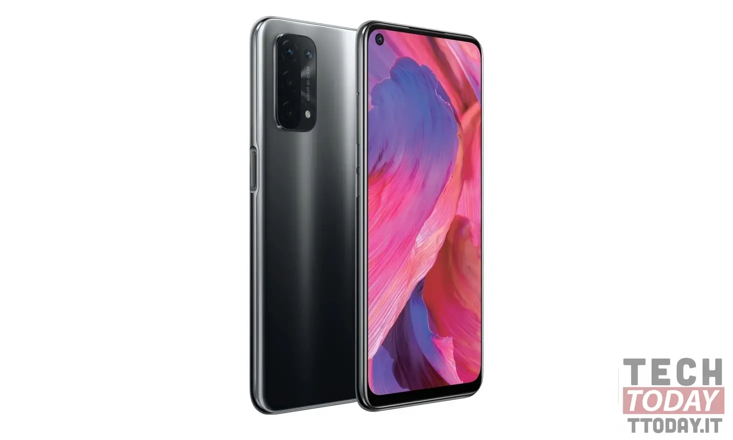 OPPO A74 5G goes on the list before the presentation: here are the specifications and photos ...