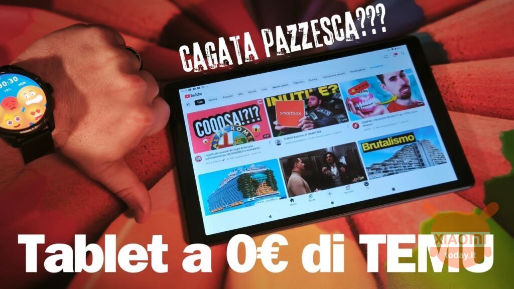 How is the TABLET A 0€ of TEMU? | XiaomiToday.it