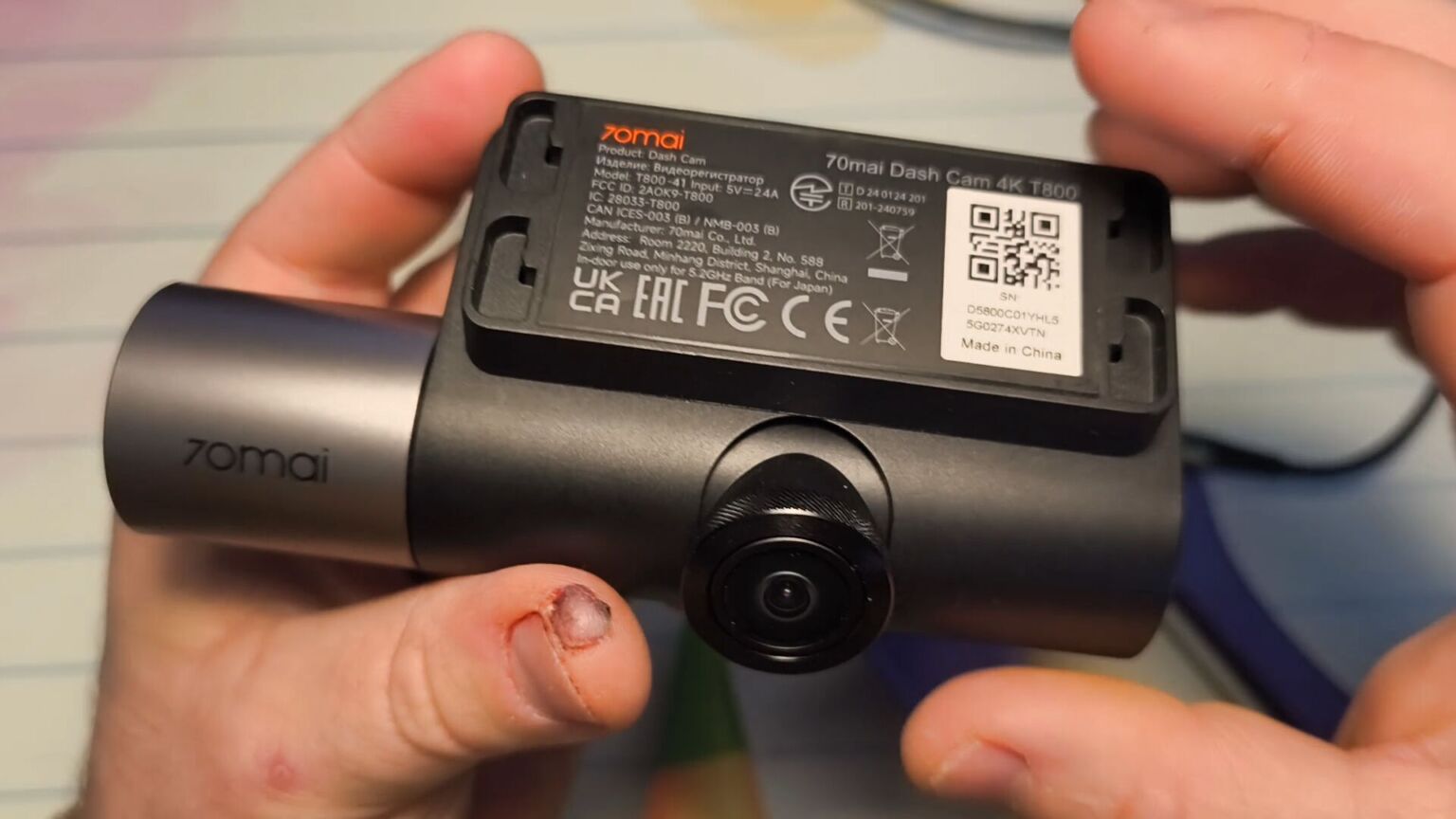 70MAI 4K T800 - Come il GRANDE FRATELLO, registra TUTTO per la ...