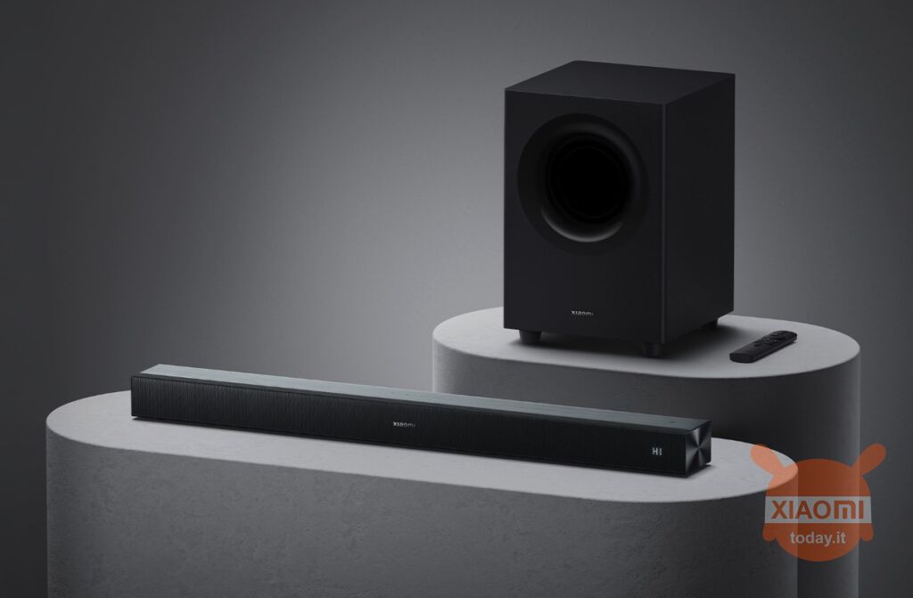 Xiaomi Soundbar Pro 2.1 ch in Italy with wireless subwoofer